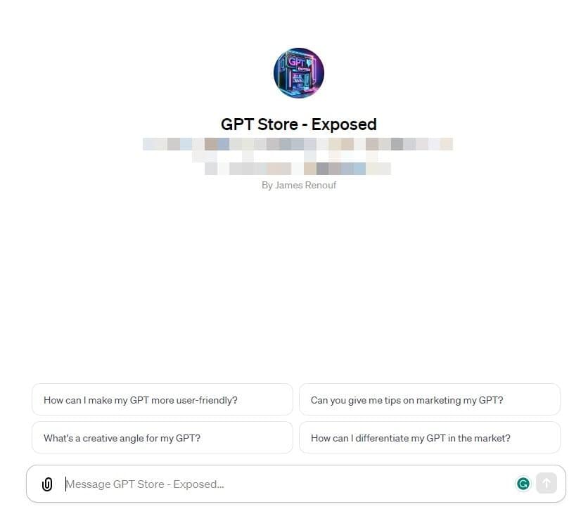 Gpt Store - Exposed